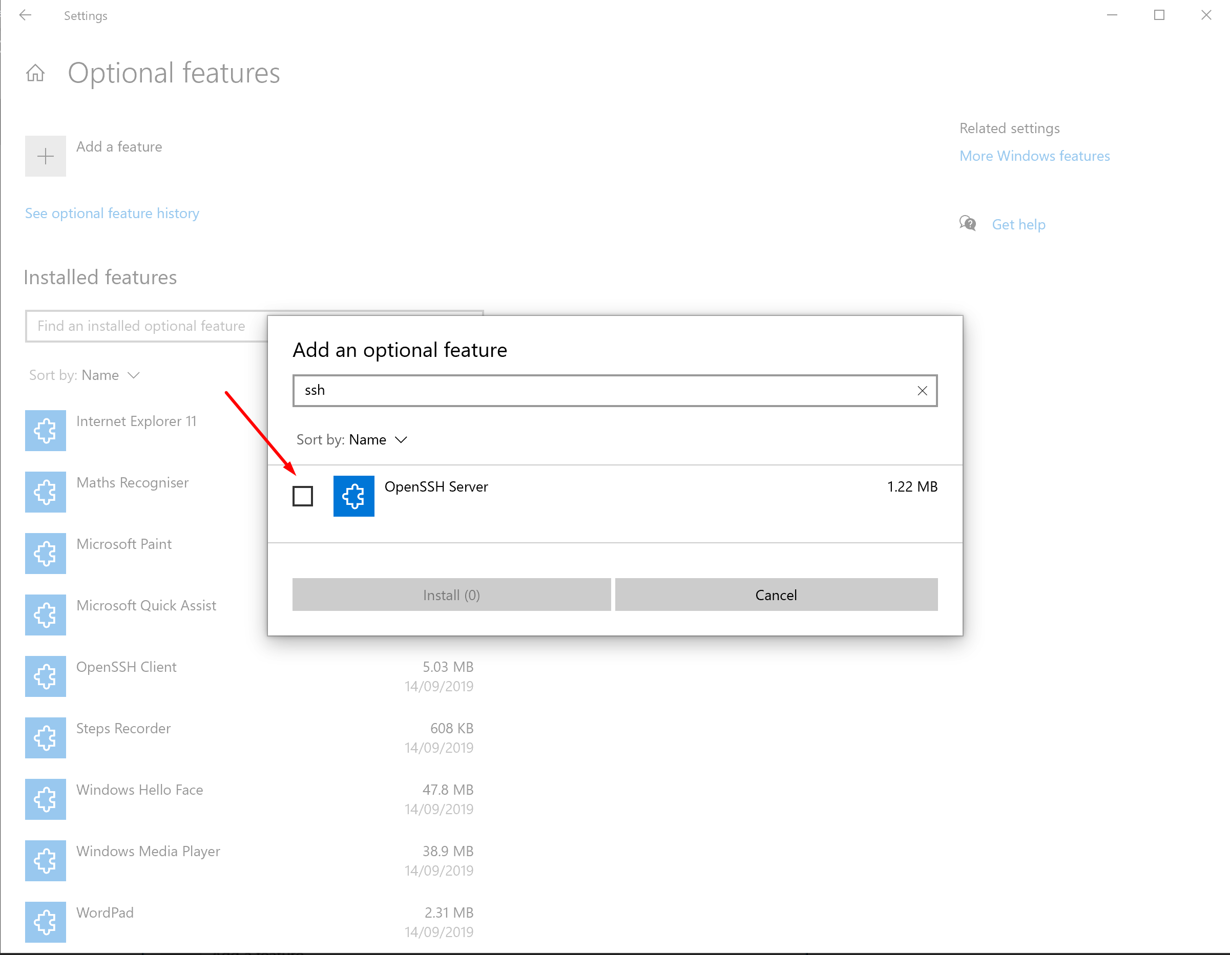 SSH keys on Windows 10